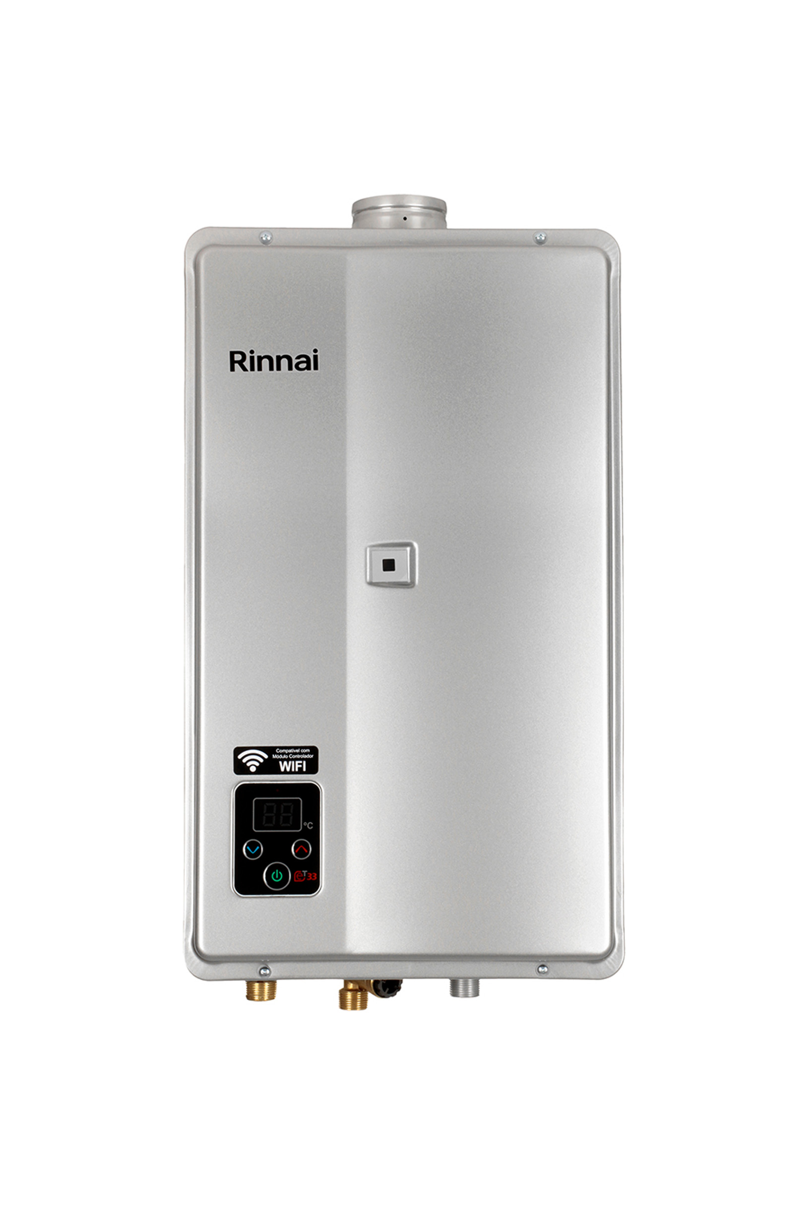 Loja Oficial Rinnai - Comprar Aquecedor a Gás Digital Rinnai E33 32 litros GLP Pra